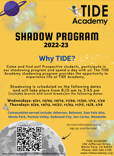 TIDE Academy - High School in Menlo Park